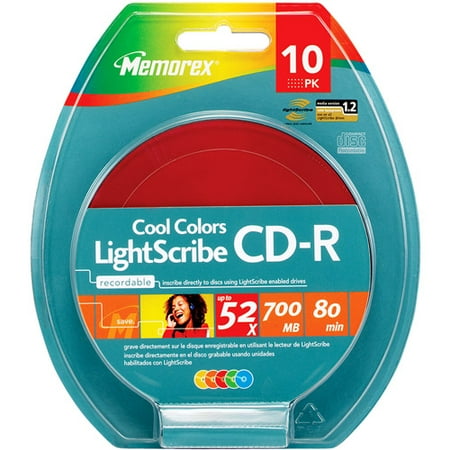 LightScribe 52x CD-R Media - Walmart.com
