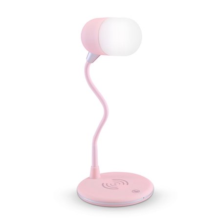 Anself Touch Control Desktop Lamp Stepless Dimming Lamp with Bluetooth ...