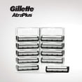 Gillette Atra Plus Men's Razor Blade Refill Cartridges with Lubrastrip ...
