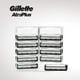 Gillette Atra Plus Men's Razor Blade Refill Cartridges with Lubrastrip ...