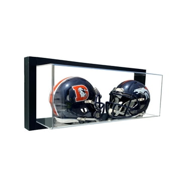 Acrylic Wall Mount Vertical Double Mini Helmet Display Case by GameDay ...