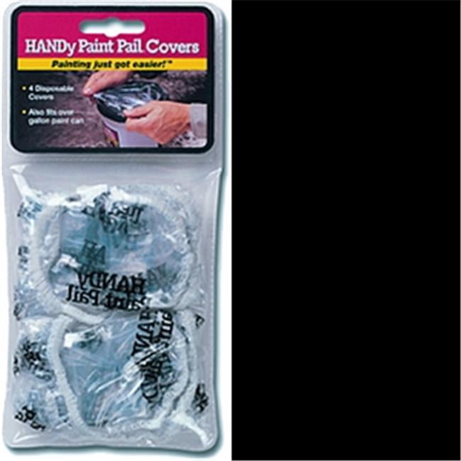 BERCOM 2515-CS Handy Paint Pail Disposable Covers, 4 Pack - Walmart.com