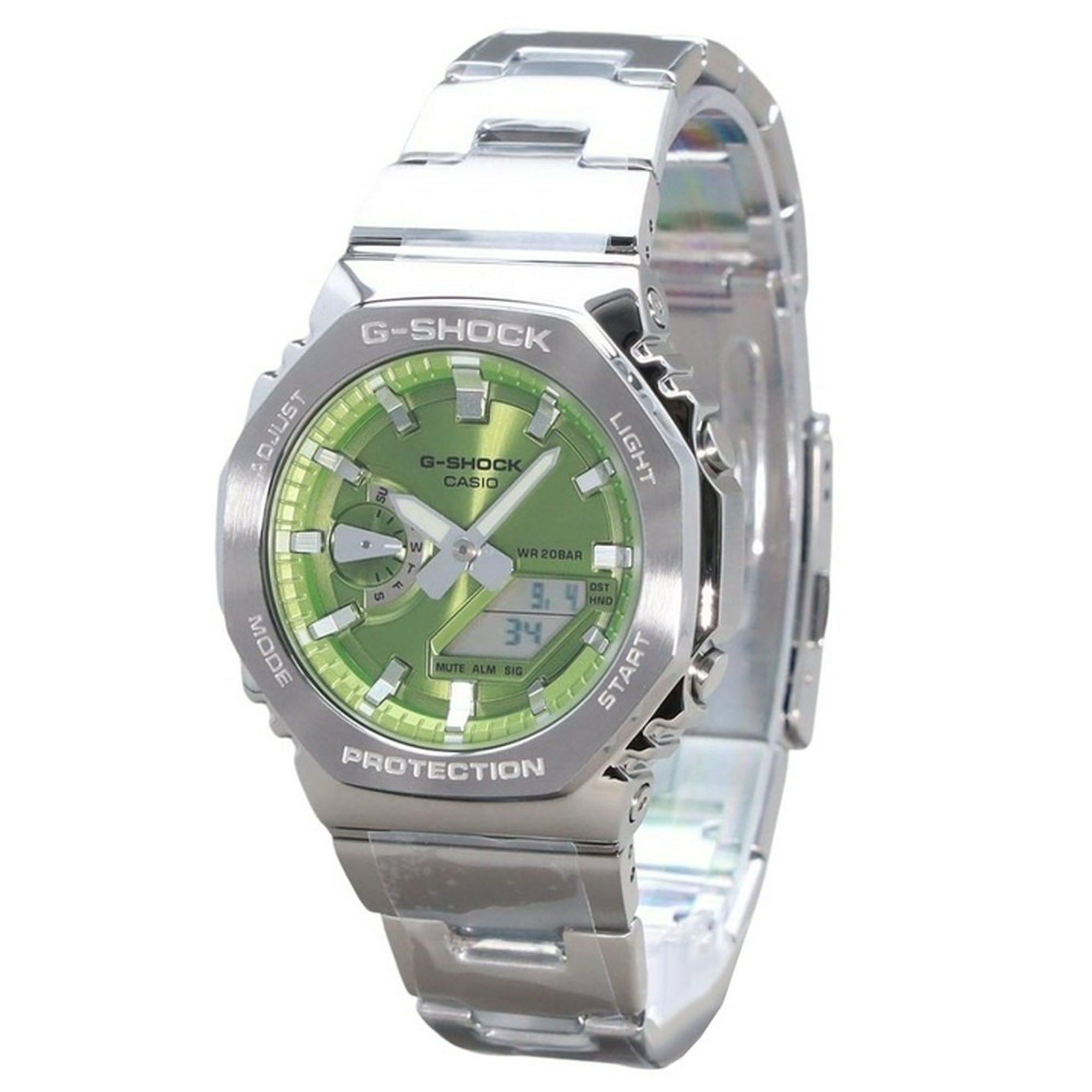 Click here for Casio G-Shock G-Steel Analog Digital Green Dial Qu... prices