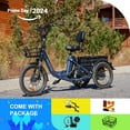 Addmotor Electric Trike for Adults, 750W, Folding Electric Tricycle ...