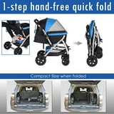 HPZ Pet Rover Premium Pet Stroller - Walmart.com