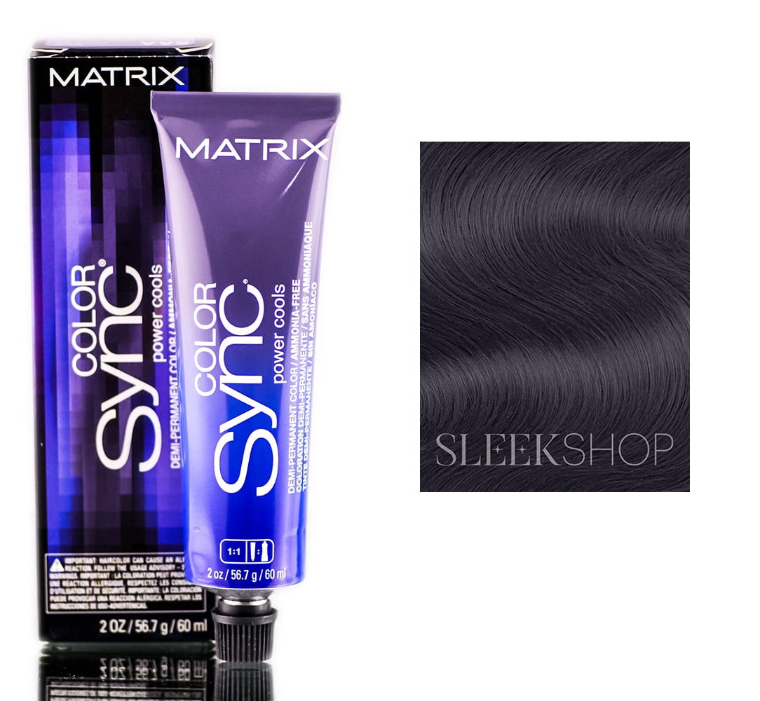 Matrix Color Sync Power Cools Demi-Permanent Color (5VA Medium Brown ...