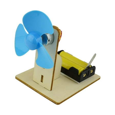 DIY Electric Fan Science Kit Physical Projects Electric Circuit Motor ...