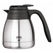 Hormel Stainless Steel Lined Vacuum Carafe, 1.9L, Satin Finish/Black ...