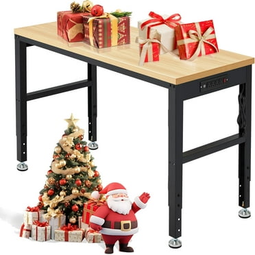 Danolapsi 48" Adjustable Work Bench,Heavy Duty Garage Work Bench Table ...