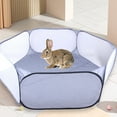 Small Pet Playpen Mesh,Collapsible Hexagonal,Rabbits Pig Rabbit Kitten ...