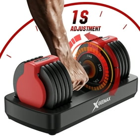 Bayou Fitness Pair of 25 lb. Adjustable Dumbbells - Walmart.com ...