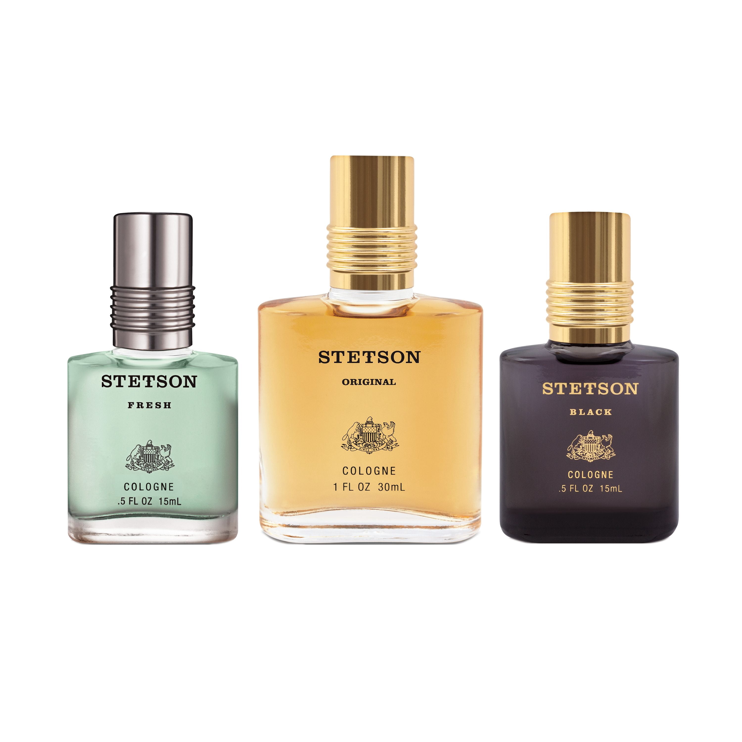Stetson Men s Original Fresh Black Cologne Holiday Fragrance Gift