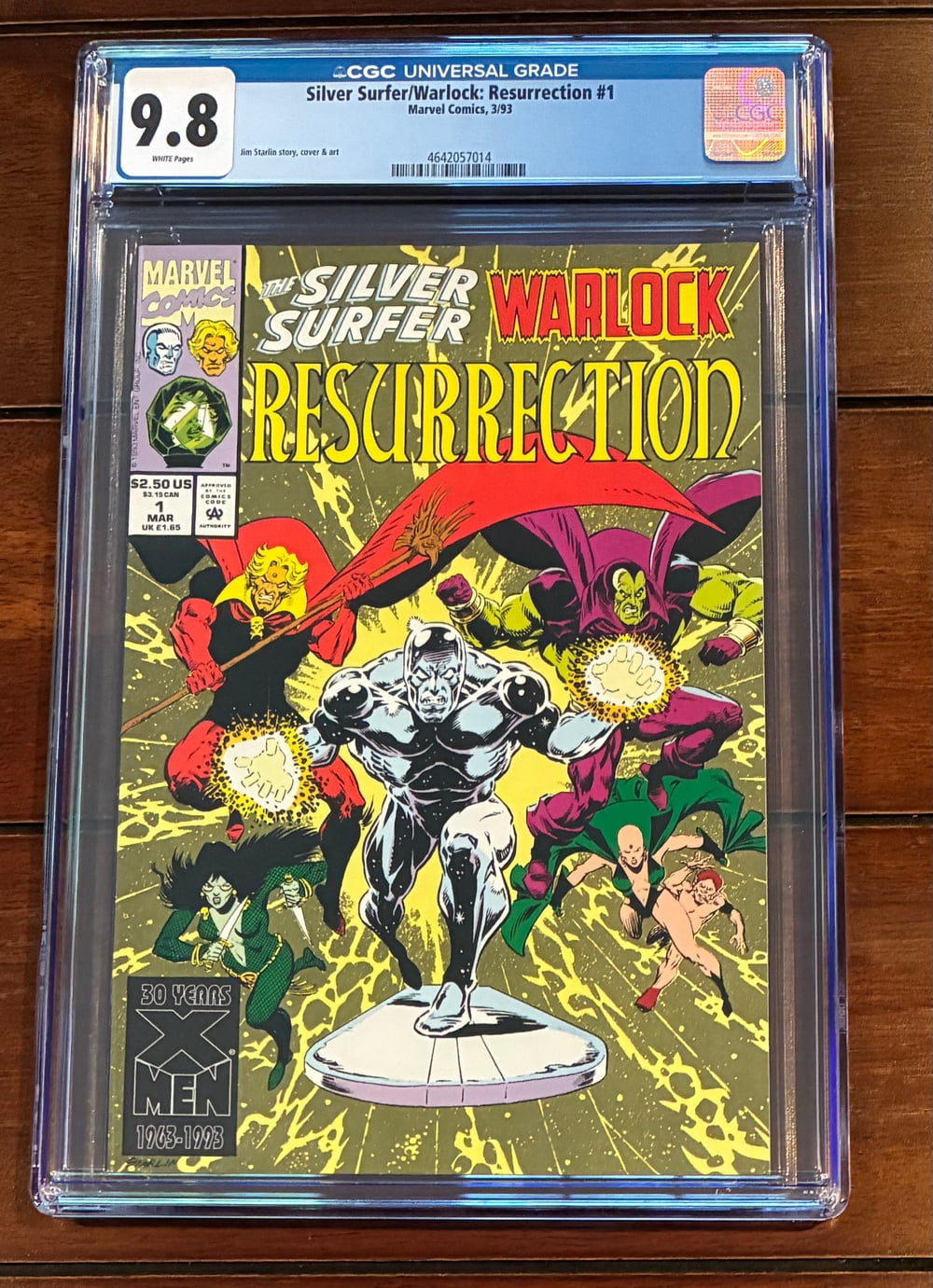 Silver Surferwarlock Resurrection 1 Cgc 98 Comic Book 6120