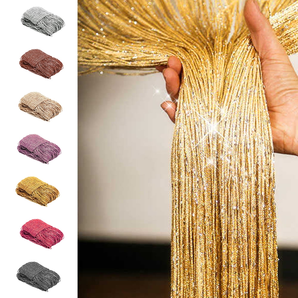 Pluokvzr String Door Curtain Fly Insect Bug Screen String For Doorways ...