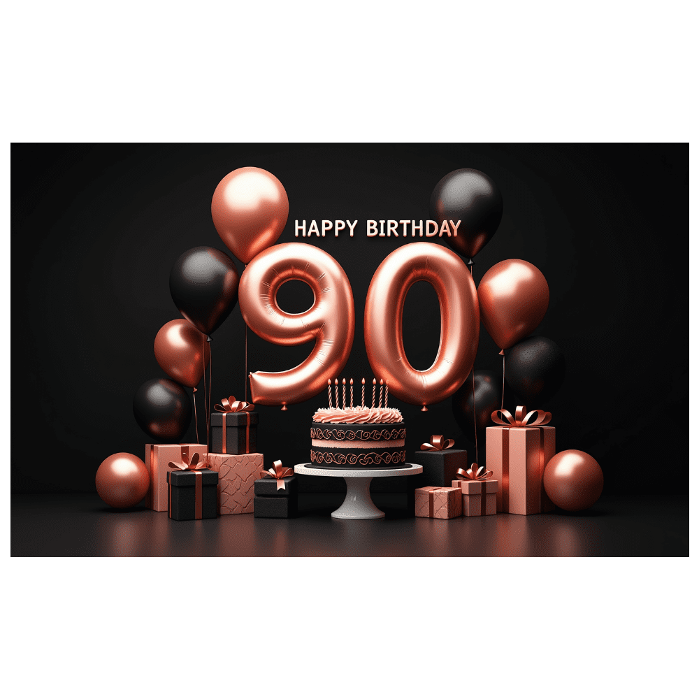 Click here for Yezdix 90th Birthday Themed Backdrop Banner Decora... prices