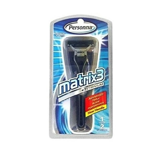 Personna Matrix3 Advanced Triple Blade Razor - Walmart.com