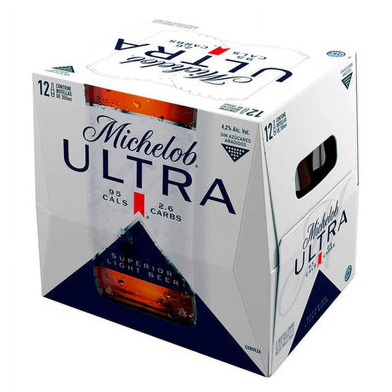 Cerveza Michelob Ultra 355 ml Botella con 12 Pack | Bodega Aurrera en línea