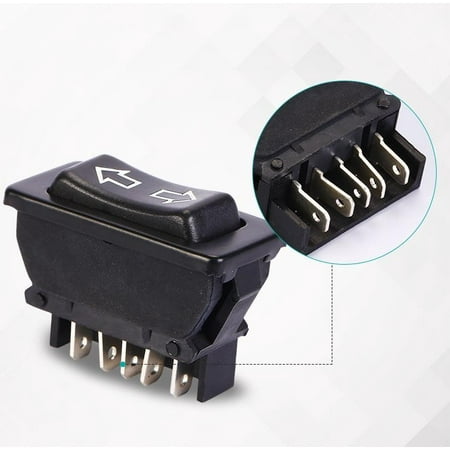 Universal 12V 20A 2 Way Momentary Electric Aerial Up Down Rocker Switch ...