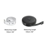 Uxcell 2pcs Soft Tape Measure Set 150cm Double Side Retractable ...