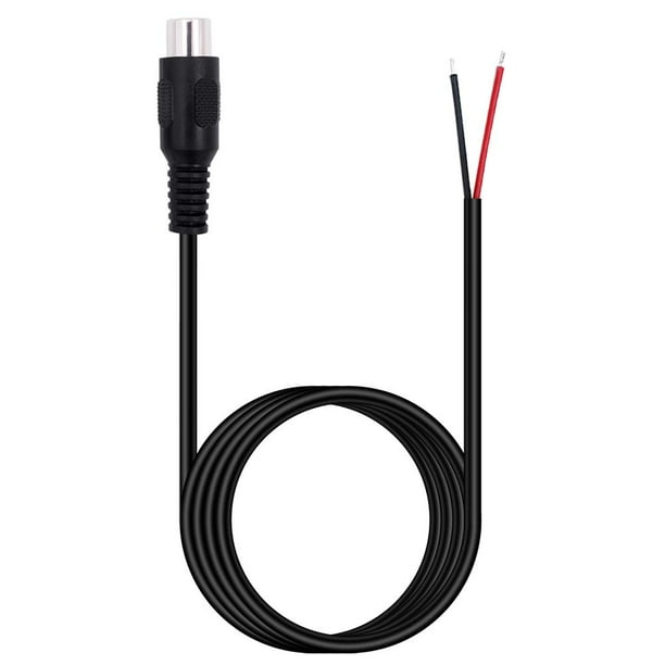 (6 ft) Speaker Wire RCA Female Plug Jack Connector Adapter to Bare Wire ...