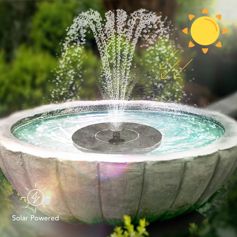 Walmart Solar Bird Baths