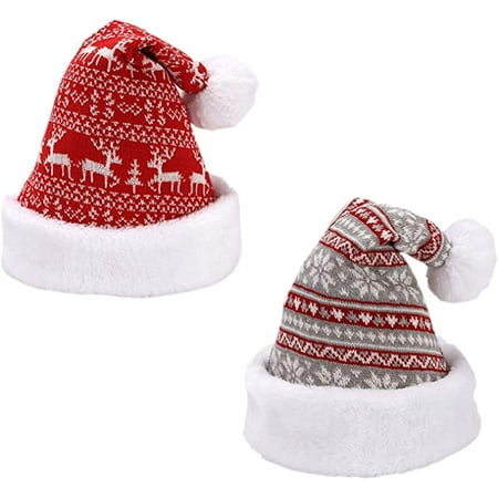 Set of 2 adult Santa hats | Walmart Canada