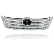 SHZAITOR Front Bumper Grille High Gloss Black Frame with Base Assembly ...