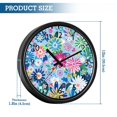 BZSMCE Voice Activated LED Night 12in Clock 12in Clock with Cartoon ...