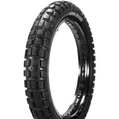 Kenda K784 Big Block Dual Sport Adventure Front Tire 90/90x21 (54T) Tube/Tubeless for KTM 400 ...