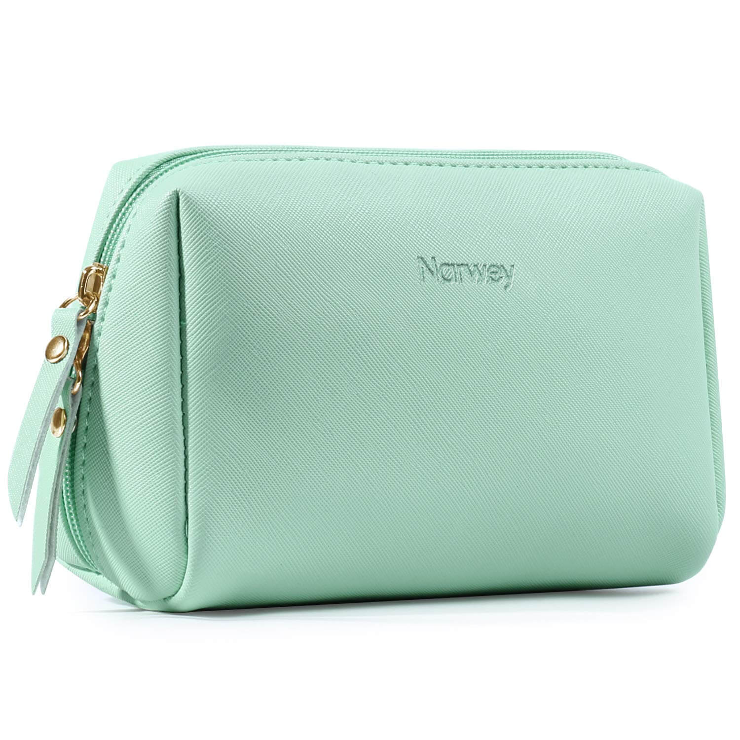 Cosmetic Bag For Purse Travel Toiletry Pouch Vegan Leather Makeup Bag Cosmetic Bag For Purse Travel Toiletry Pouch Vegan Leather Makeup Bag