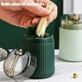 Pop-Up Automatic Toothpick Dispenser,Luxury Push-Button Design ...