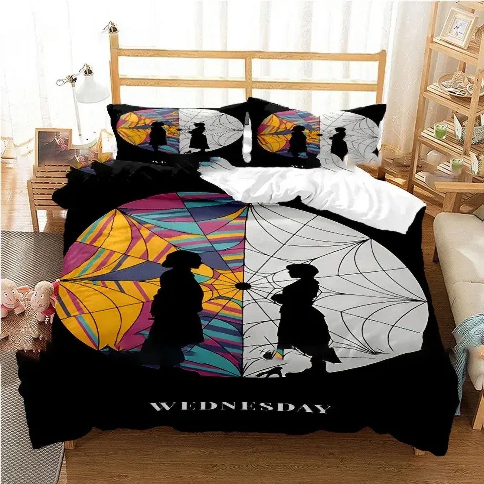 Click here for Yingd Horror Tv Shows Wednesday Addams Bedding Set... prices