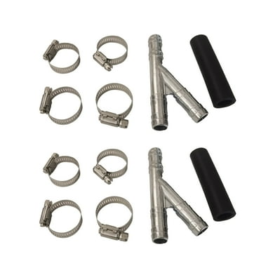 Aluminum Thermostat Housing Assembly (Dual Clip-in Style) with Bypass ...