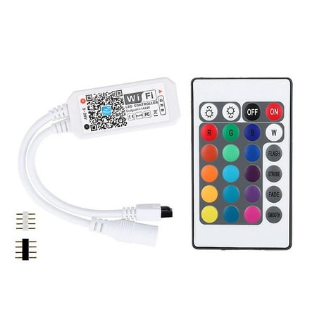 Smart Wifi Controller For Rgb Led Strip Light Music Controller For Ir ...