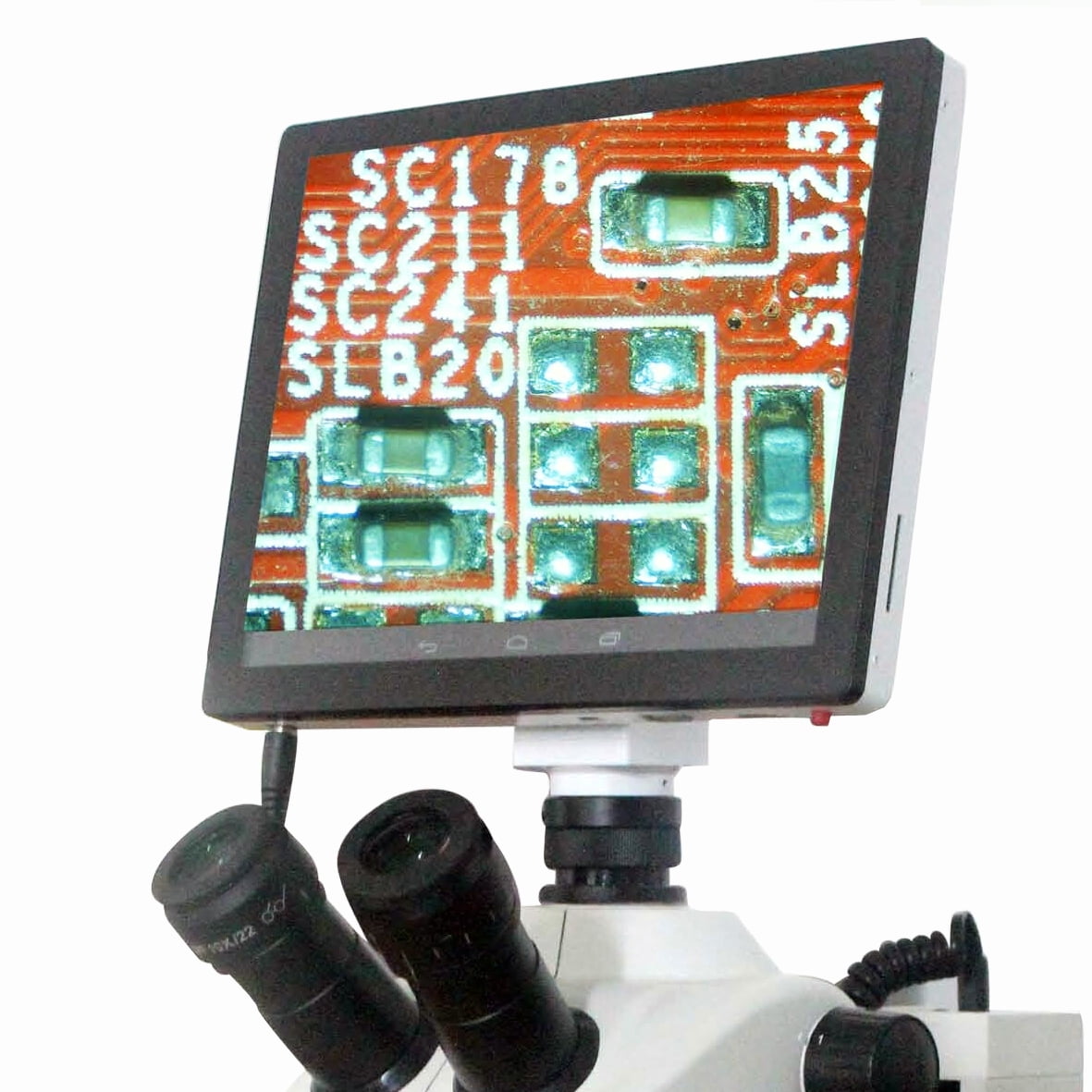 AmScope 5.0MP TouchPad Microscope Camera New - Walmart.com