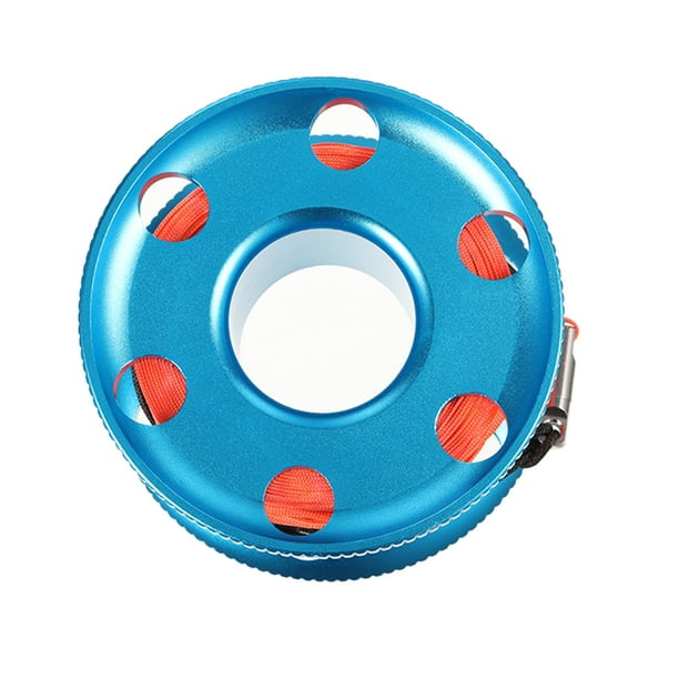 Wweixi Diving Spool Finger Reel Compact Orange Dive Lightweight ...