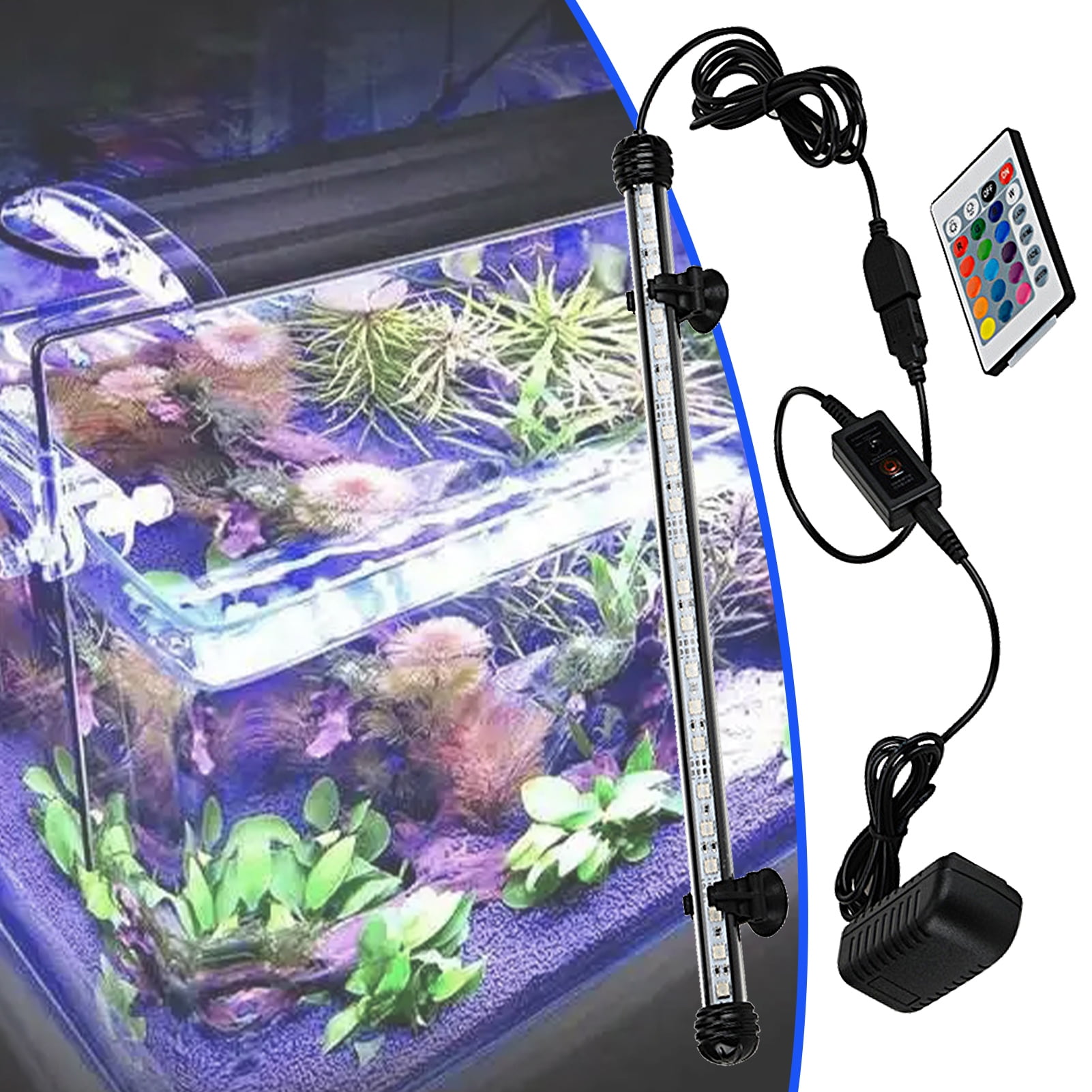ZTGD Aquarium Light User-friendly Waterproof Plastic IP68 Protection ...