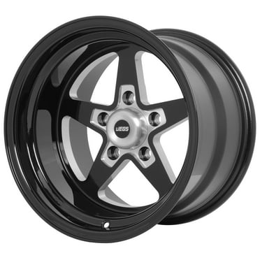 JEGS 681261 SSR Star Wheel Size: 15 x 7 Bolt Pattern: 5 x 4.50 Back ...