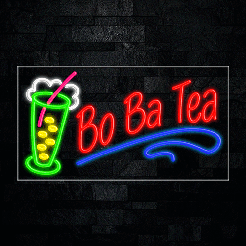 Boba Tea-LED Neon Sign 33"L x 18"H #30374 - Walmart.com