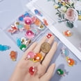 28Pcs Iron Push Pins Drawing Push Pins Resin Head Thumbtack Sea Animl ...
