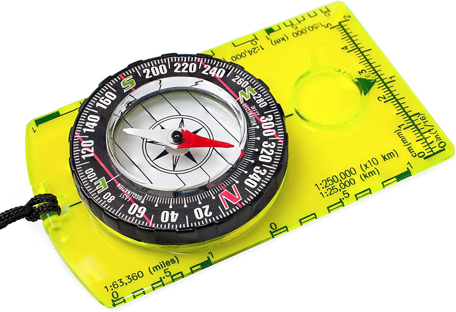 siisll Compass Hiking Backpacking Compass Advanced Scout Compass ...