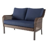 Mainstays Tuscany Ridge 4 Piece Conversation Set, Blue - Walmart.com