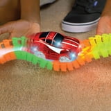Magic Tracks Xtreme 10ft Glow Racetrack Set for Kids, 1:64 Scale Slot ...