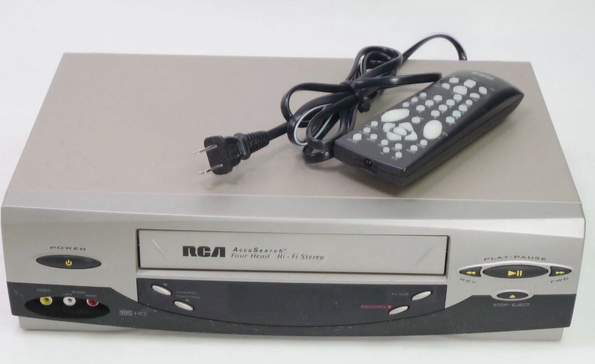 Restored RCA VR637 Hi Fi Stereo 4 Head VHS VCR Vhs Player With Remote ...