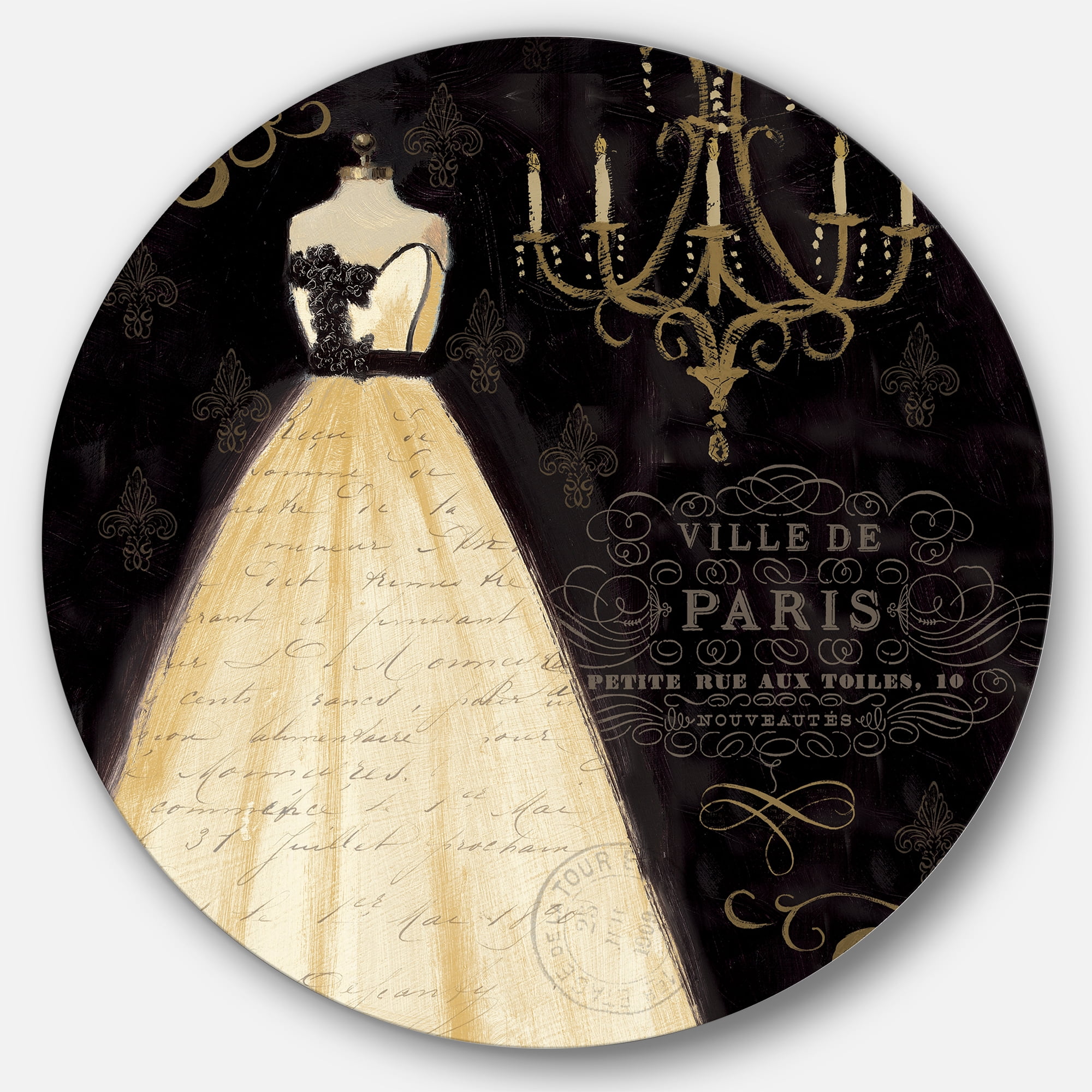 Click here for Designart french Chandeliers Couture Iii Glam Meta... prices