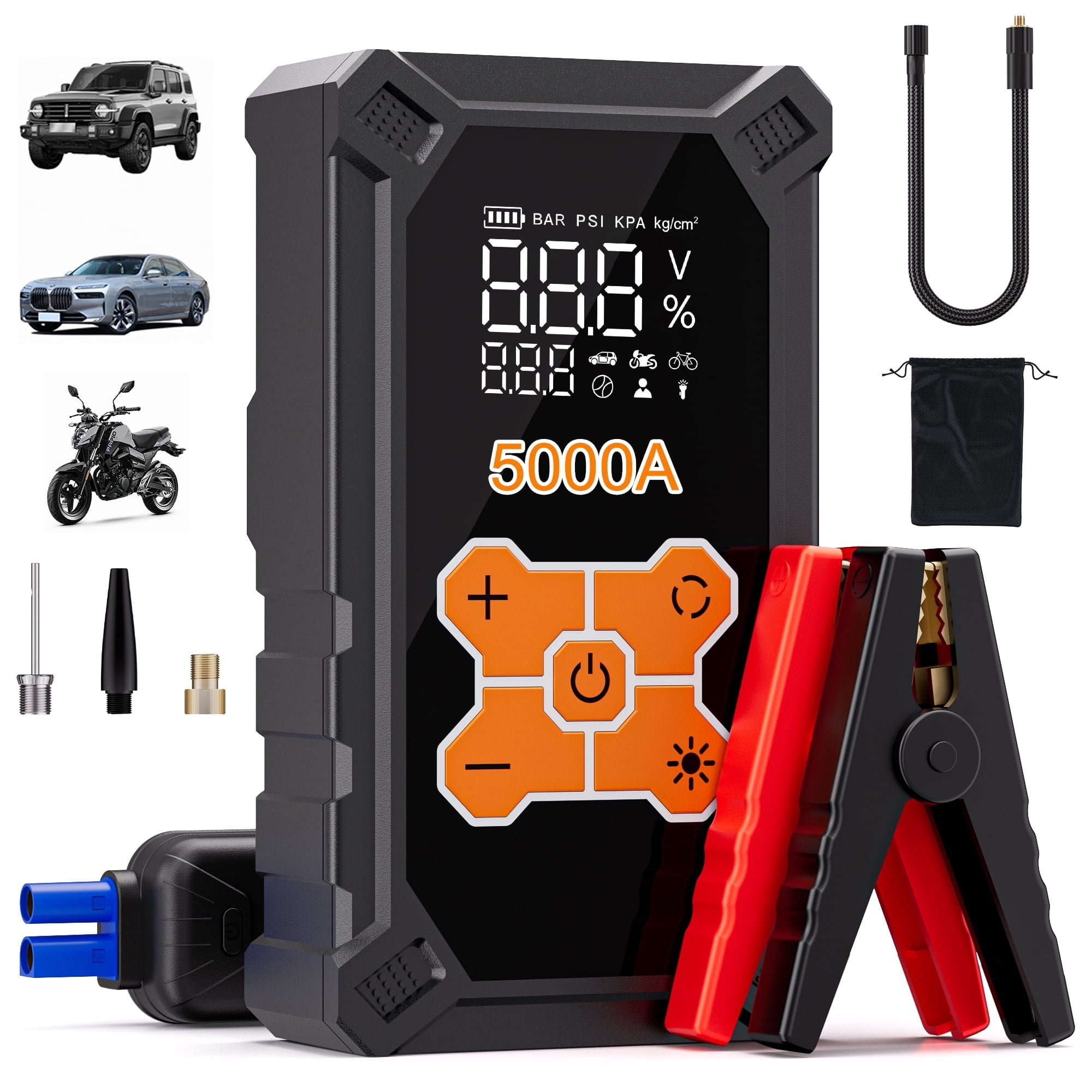 Click here for Rehottop 5000a Jump Starter With Air Compressor 16... prices