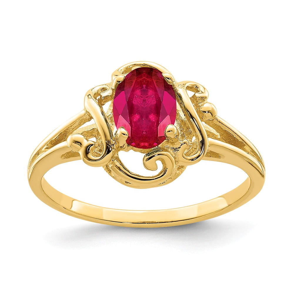 Real Ruby Ring