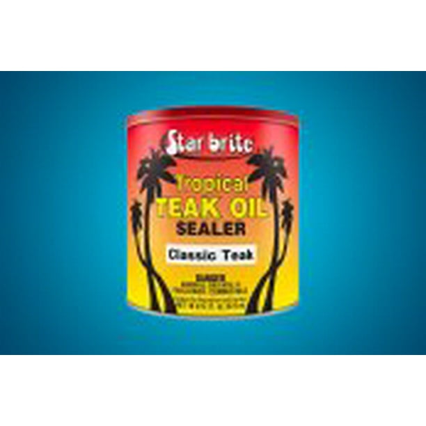 Star brite Teak Sealer - No Drip, Splatter-Free Formula - One Coat ...