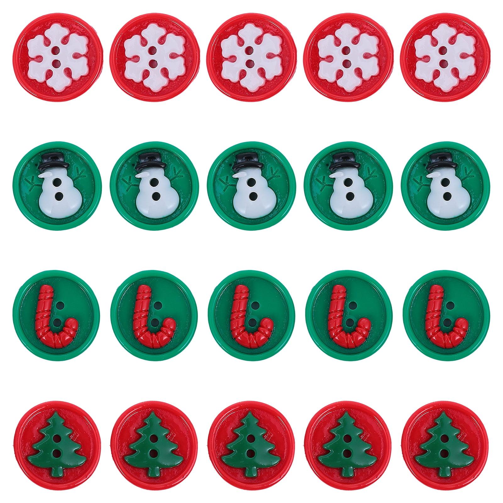 Click here for Amosfun 20 Pcs Sewing Buttons Christmas Elements B... prices