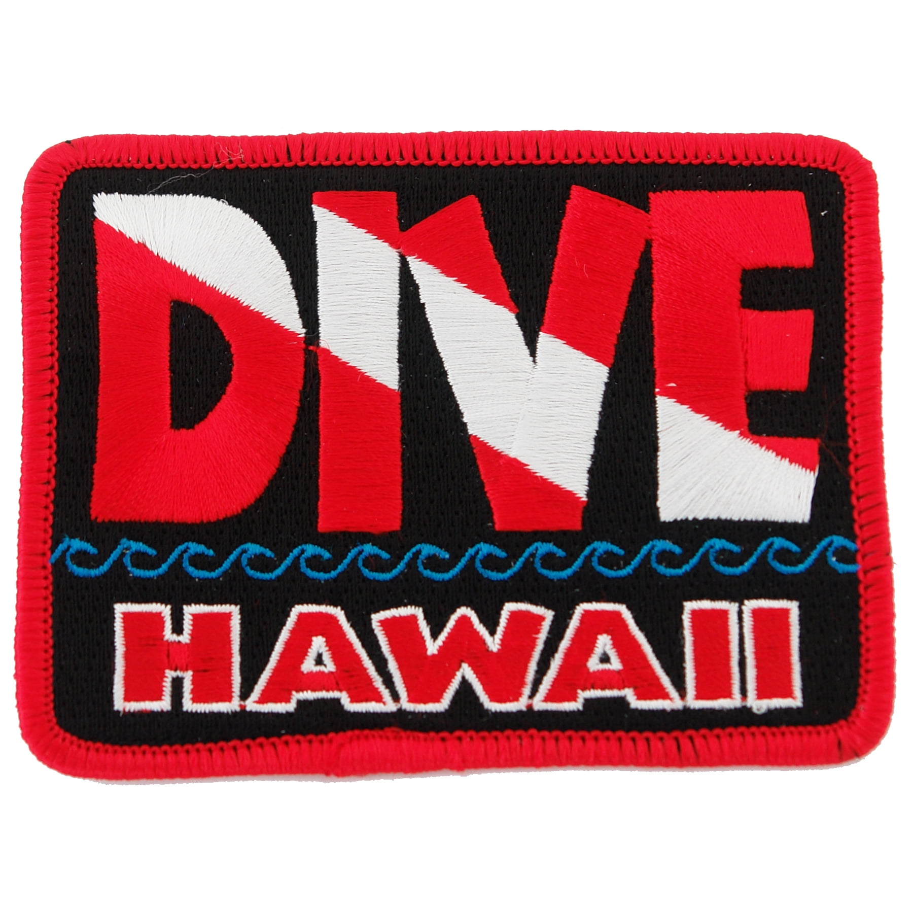 Dive Hawaii Embroidered Iron-on Scuba Diving Patch - Walmart.com